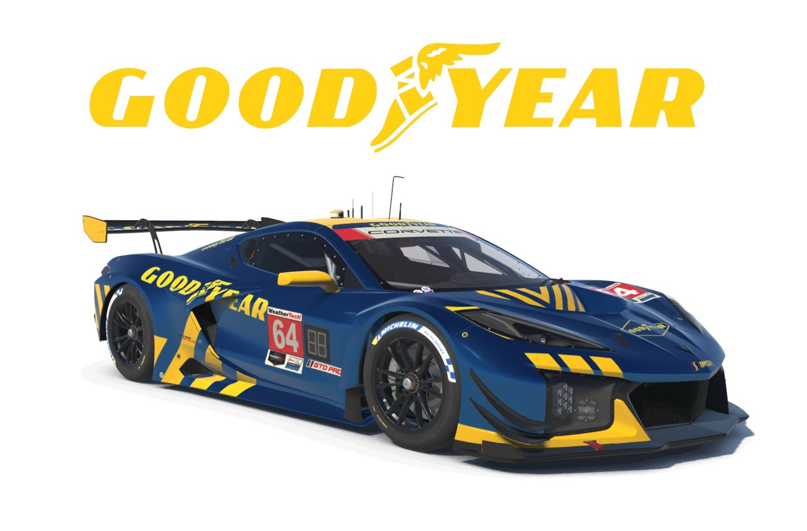 Chevrolet Corvette Z06 GT3r Goodyear by Don Craig - Trading Paints