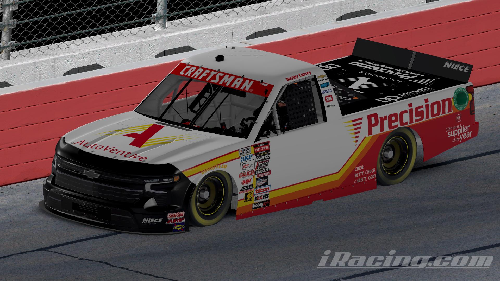 2024 Bayley Currey AutoVentive / Precision Chuck Efaw Throwback ...