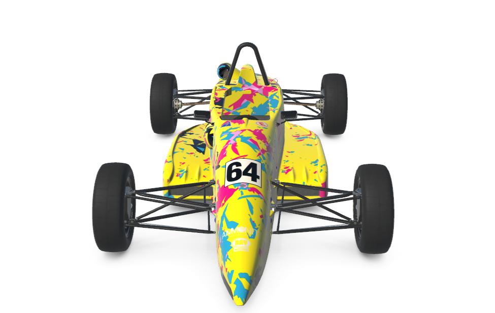 Ray FF1600 Yellow bits n bobs livery by Guy Robertson - Trading Paints