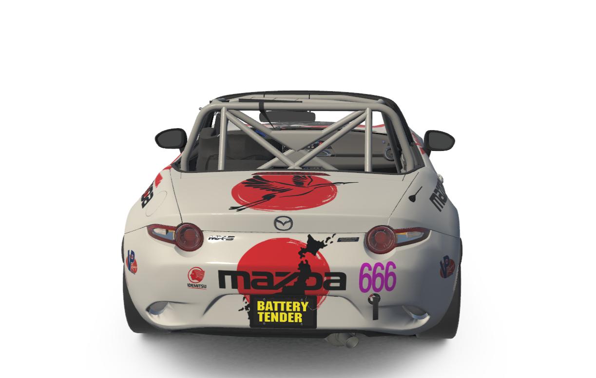 Mazda MX5 2016 Samurai Livery by Guy Robertson - Trading Paints