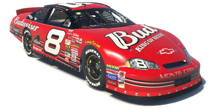 2002 Dale Earnhardt Incorporated Budweiser Chevrolet Monte Carlo (Custom 8) by Samuel Greene ...