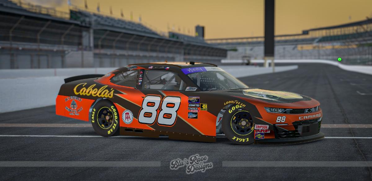 Bass Pro Shops #88 Xfinity Camaro by Noah O. - Trading Paints