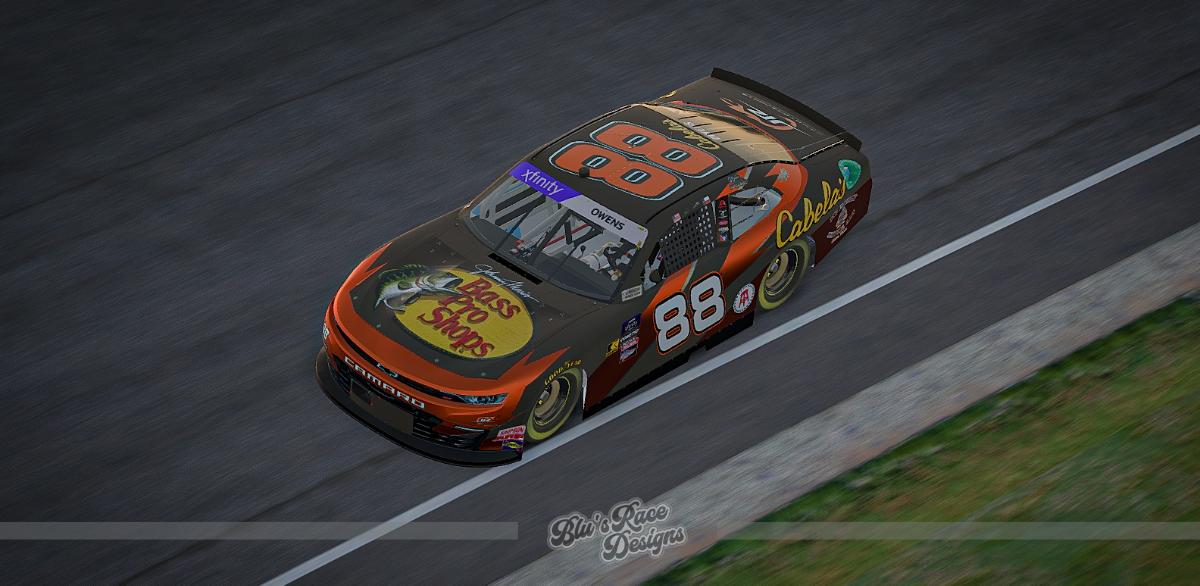 Bass Pro Shops #88 Xfinity Camaro by Noah O. - Trading Paints