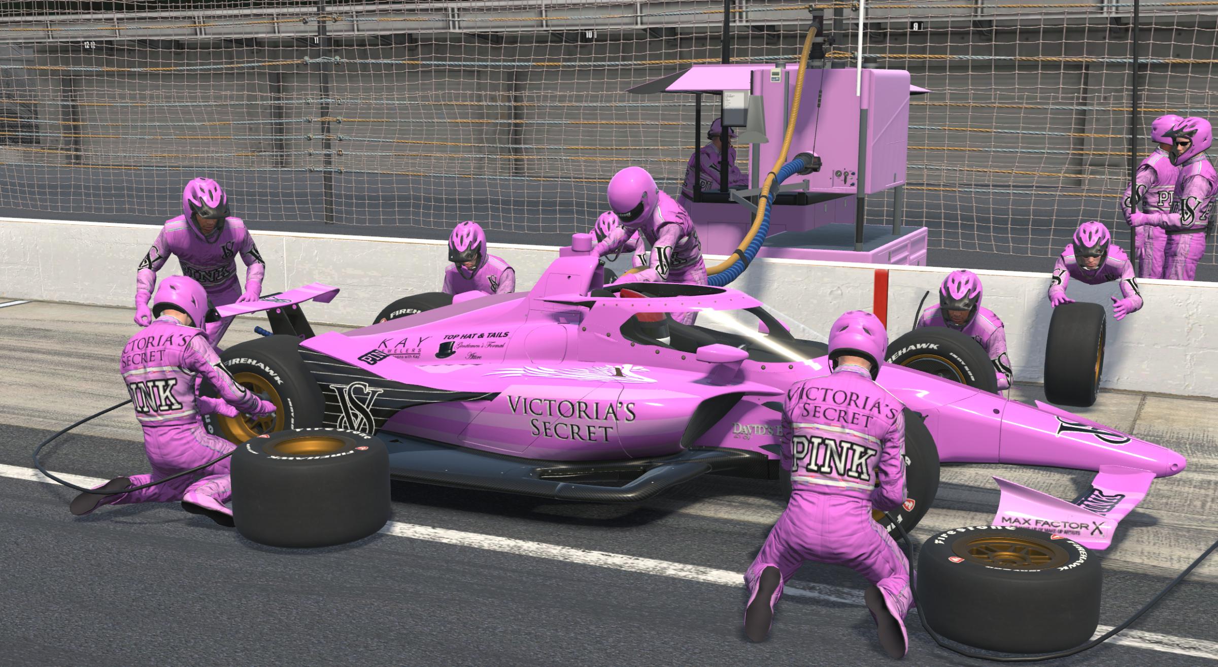 Victorias Secret Sponsored Ferrari 296 GT3 by Randy Lloyd - Trading Paints