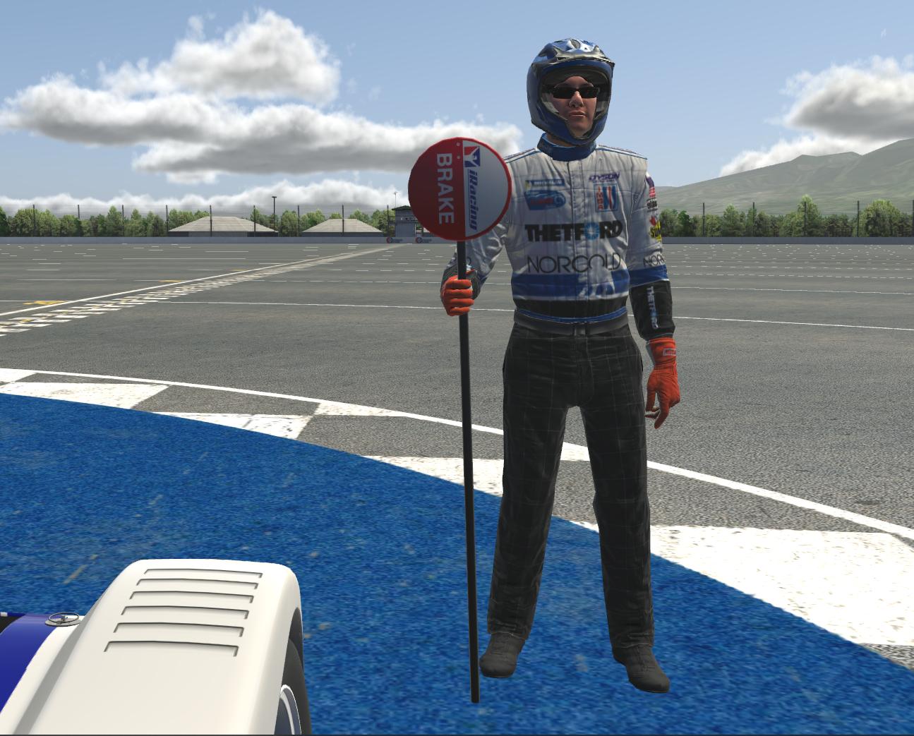 Dyson Racing Thetford suit by Bruce Funderburg - Trading Paints