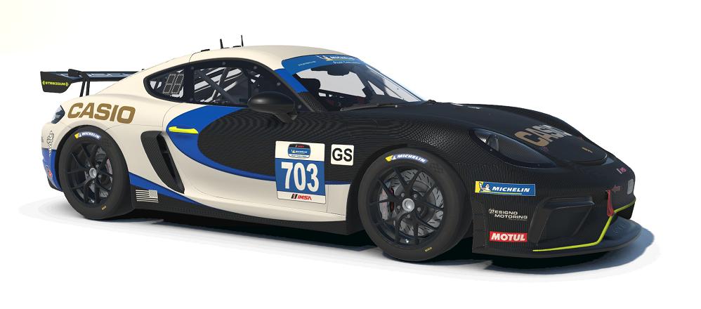 Porsche 718 _ IMSA GS GT4 by Chris T. - Trading Paints