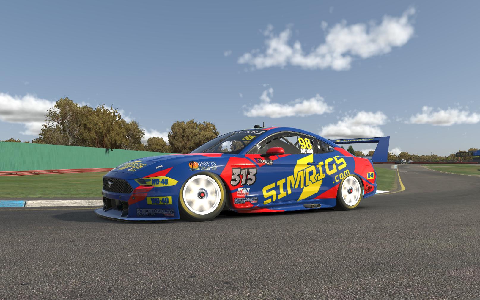 #313 SBR SIMRIGS Infinity Motorsport RETRO by Hamish Munro - Trading Paints