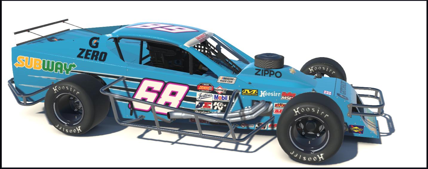 N 68 Gatorade Zero Chevy by Joseph Segalla - Trading Paints