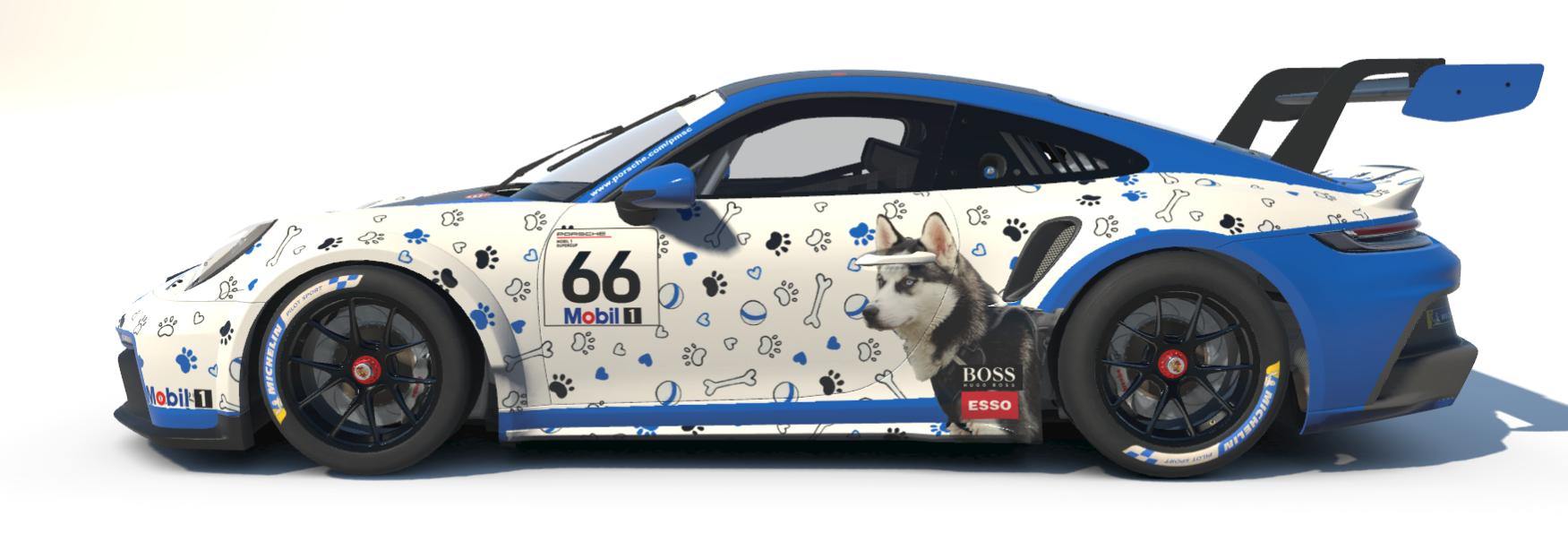 Husky Porsche 992 Cup by Aiden O'Neill - Trading Paints
