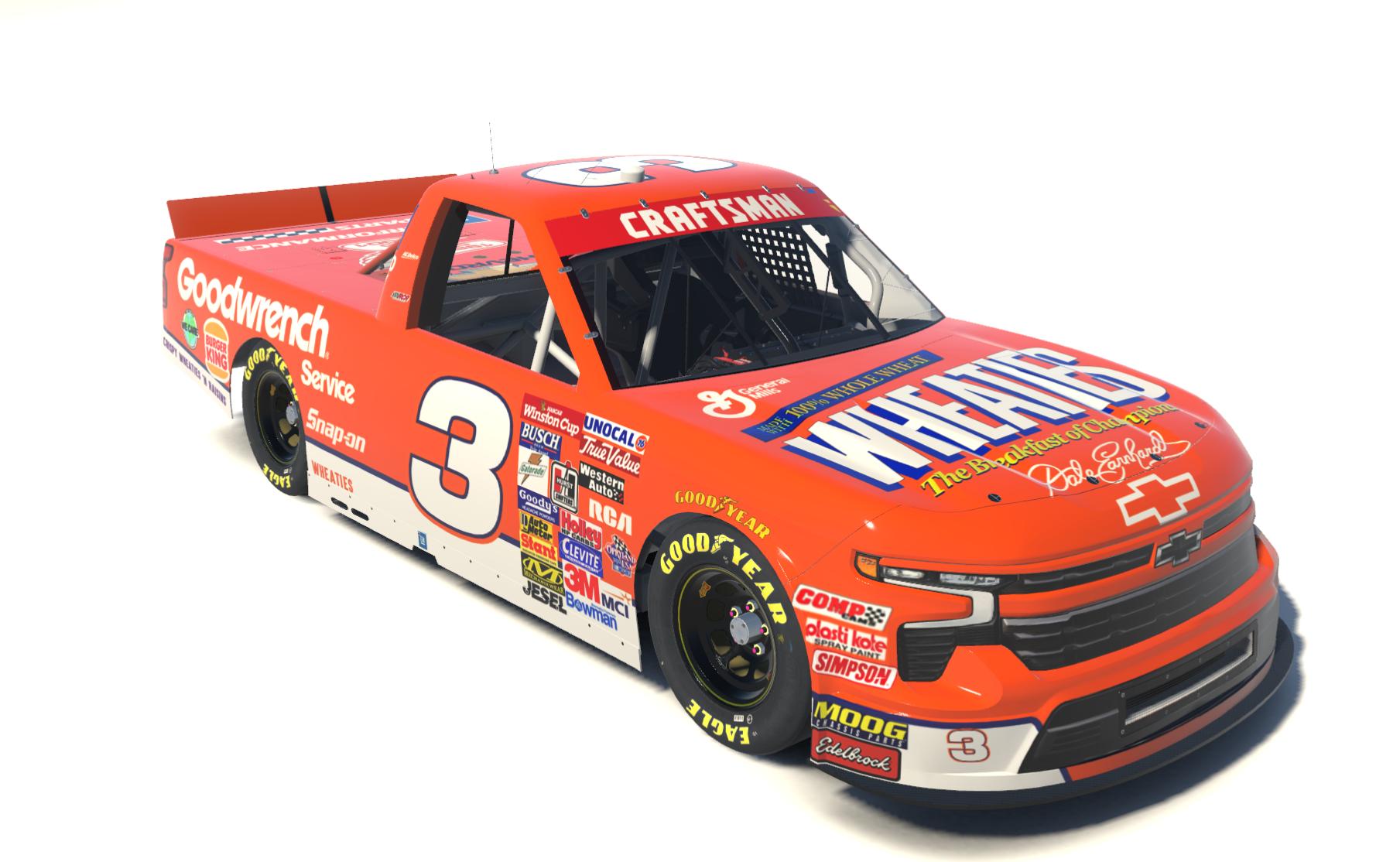 1997 Dale Earnhardt The Winston Wheaties Chevrolet Silverado Throwback ...
