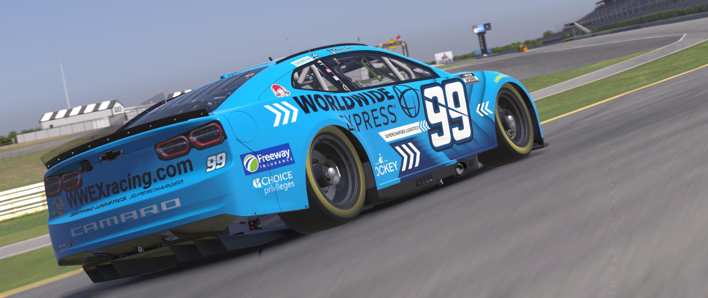 Daniel Suarez Trackhouse Racing Worldwide Express by Mick J. - Trading ...