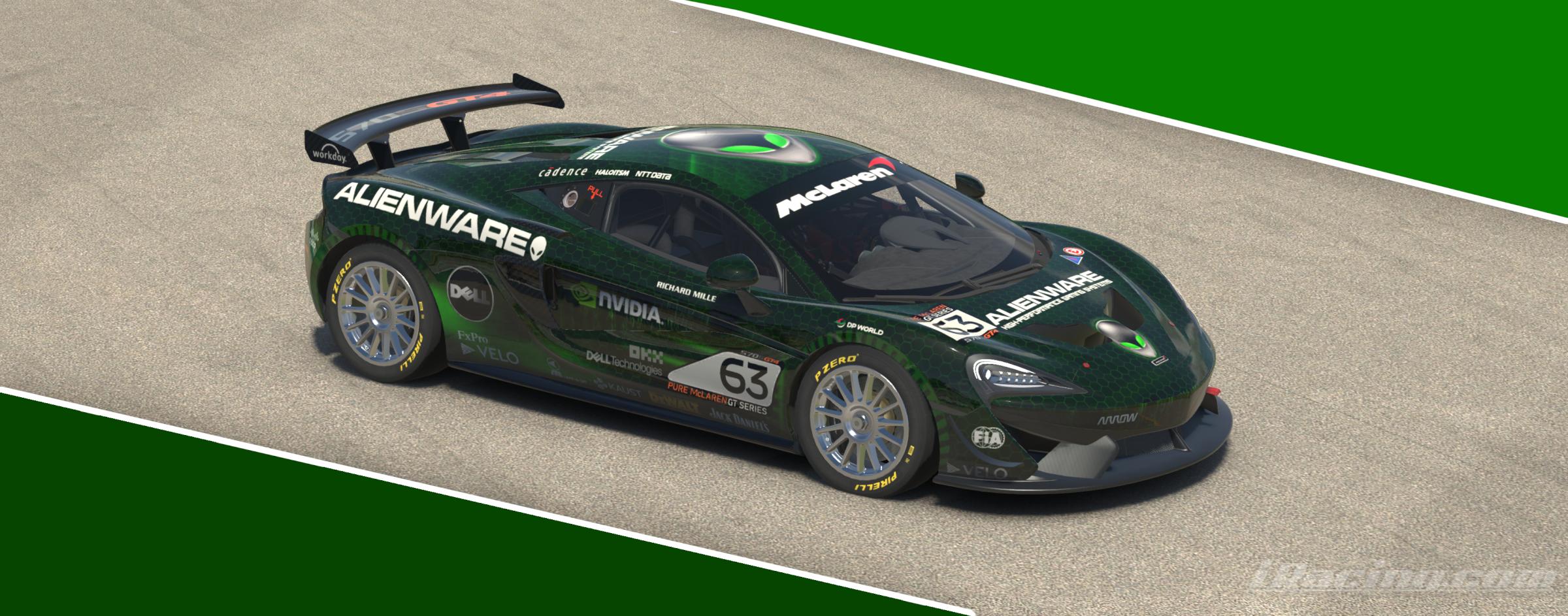 Alienware - McLaren by John Rubino - Trading Paints