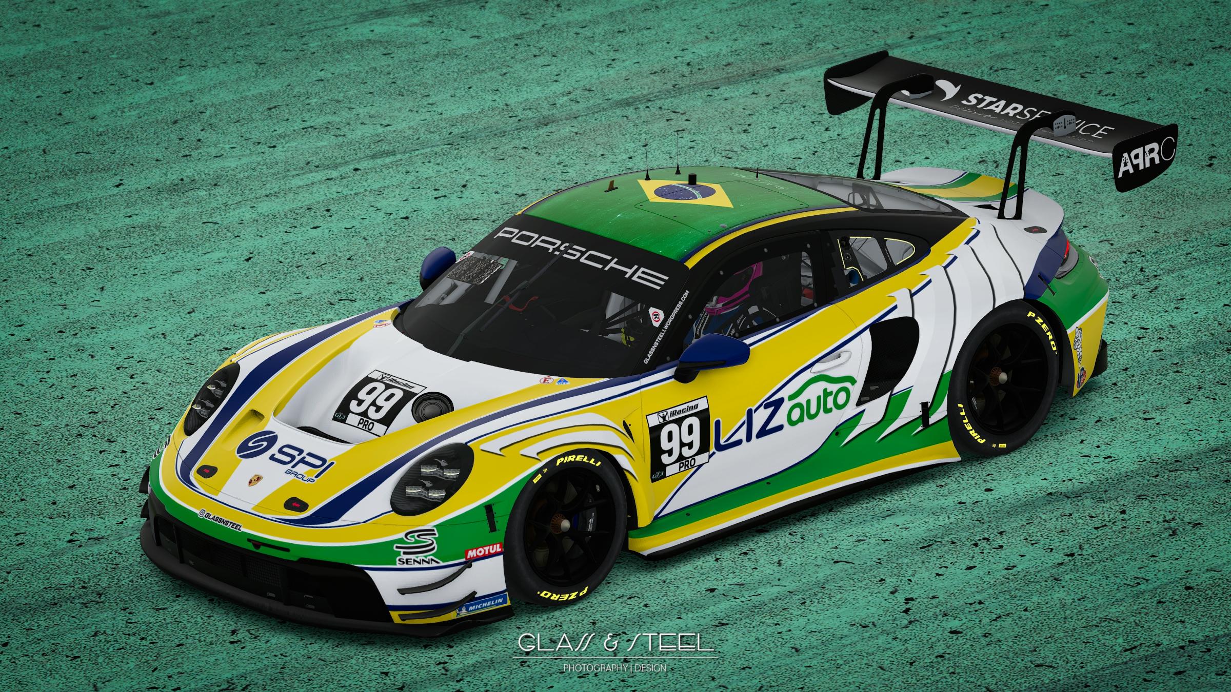 Andlauer 2024 6h São Paulo Senna Tribute Porsche 911 GT3 R (992) by ...
