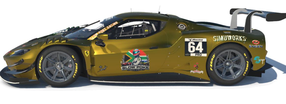Slow Poke Racing South Africa Springbok Ferrari by Shaun S. - Trading ...