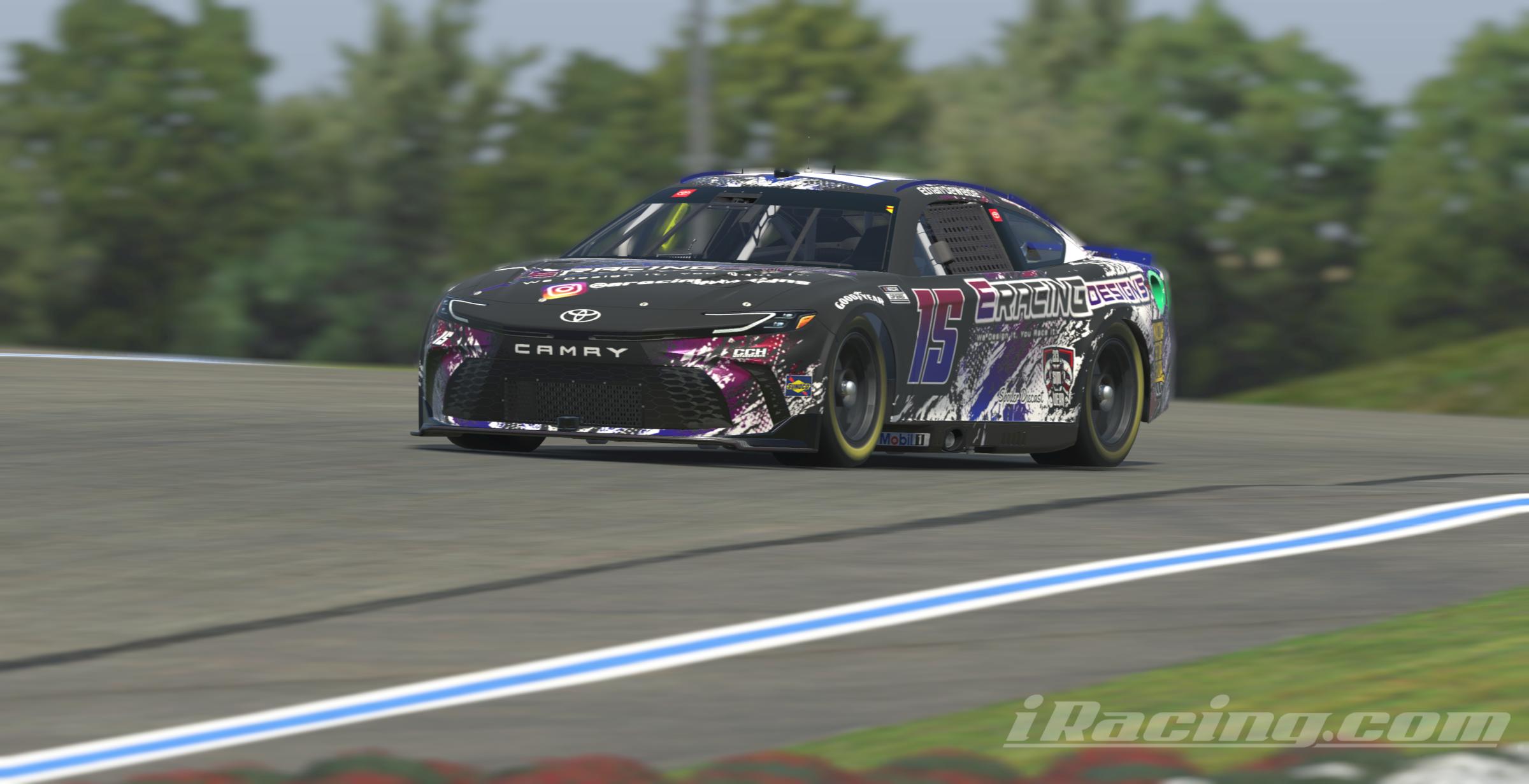 2024 Ethan DeWelde #15 E Racing Designs Next Gen Camry W/ Spec Map by ...