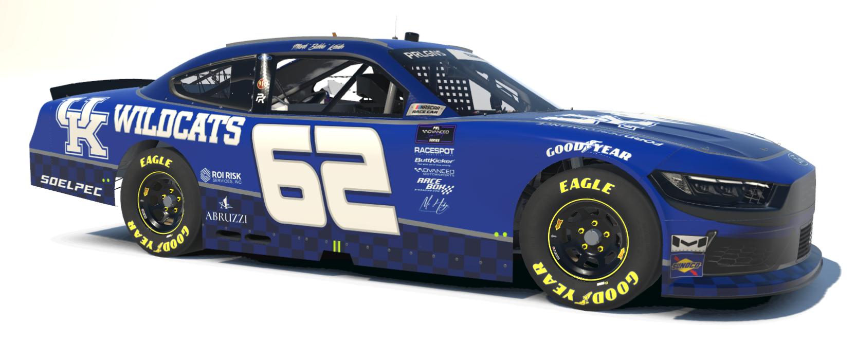 Mark Kaelin Racing UK Ford Mustang by Jeff T Evans - Trading Paints