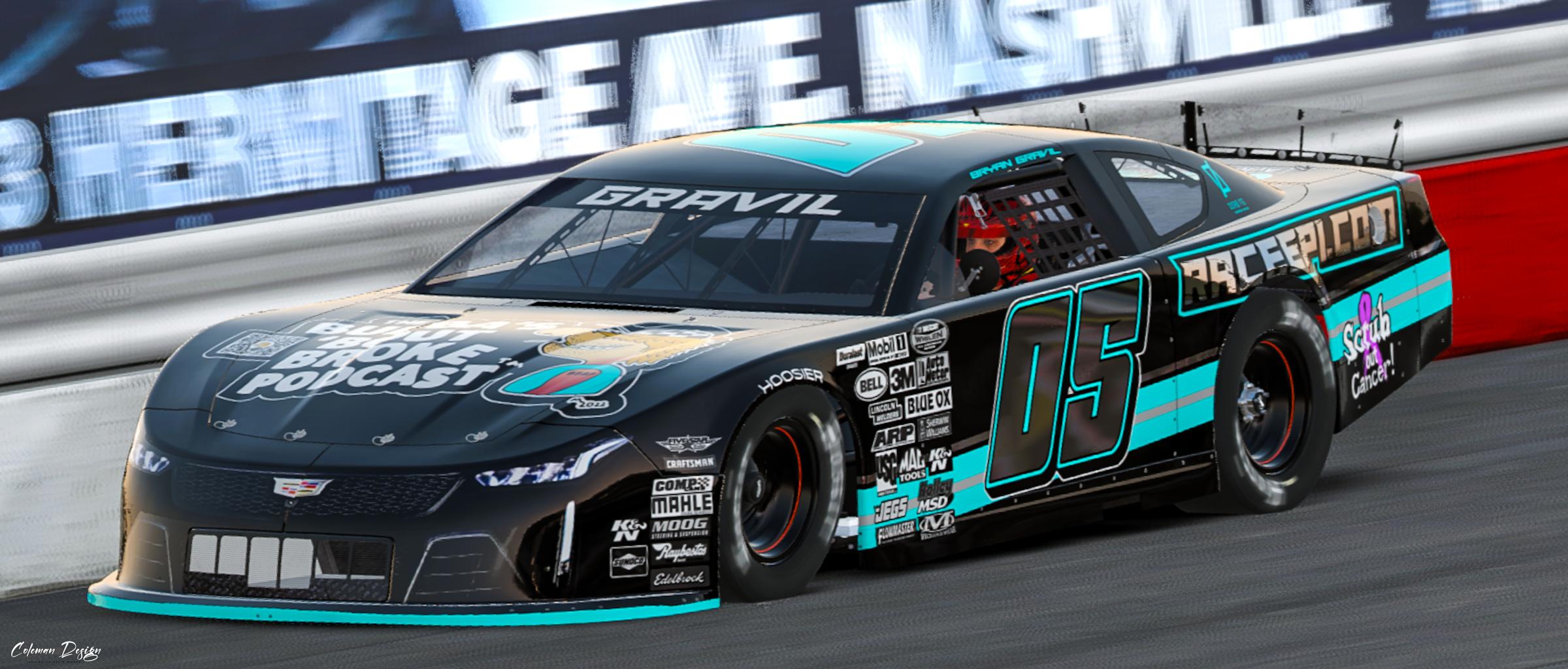 Bryan Gravil Teal SLM by Justin Coleman - Trading Paints