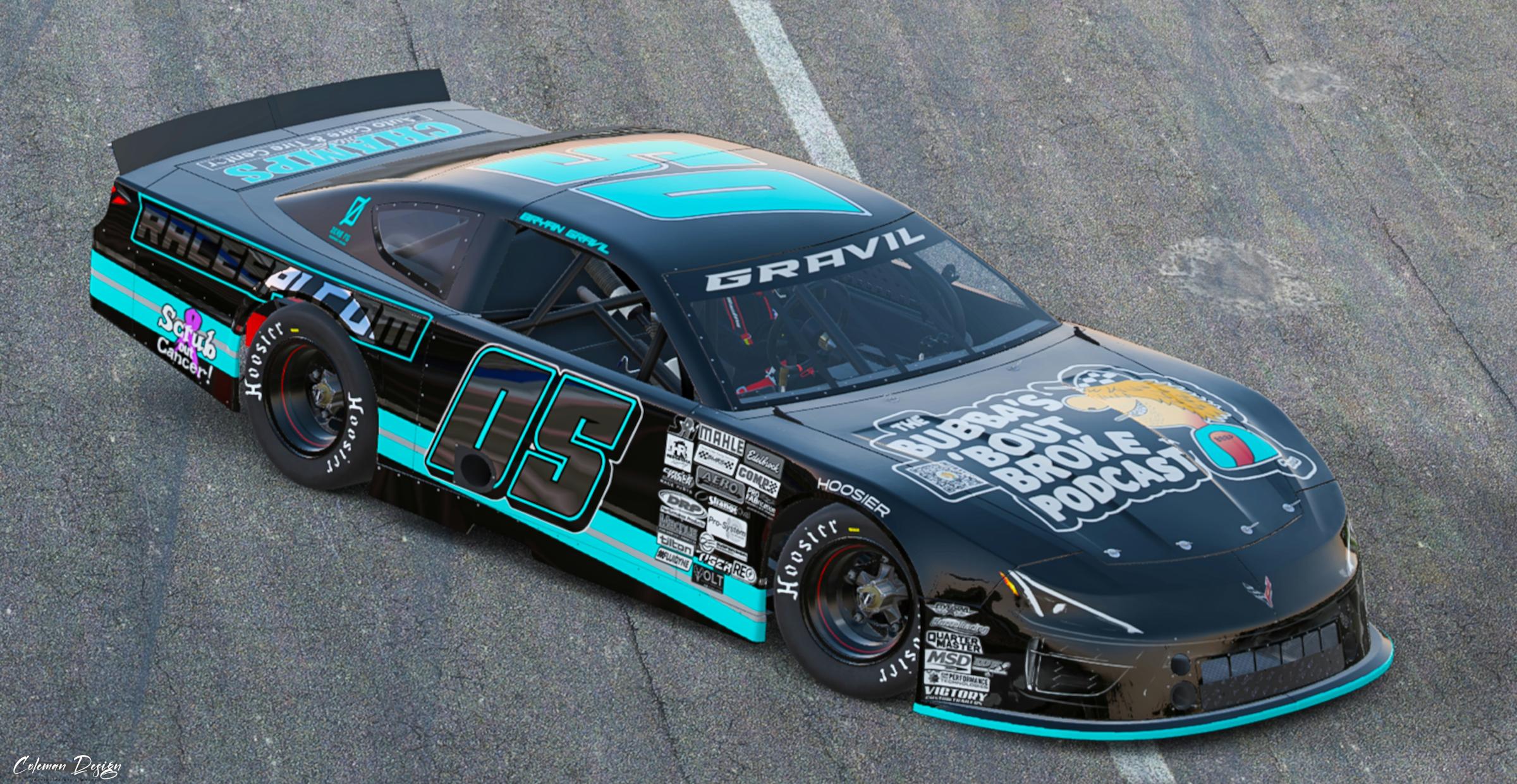 Bryan Gravil Teal LMSC by Justin Coleman - Trading Paints