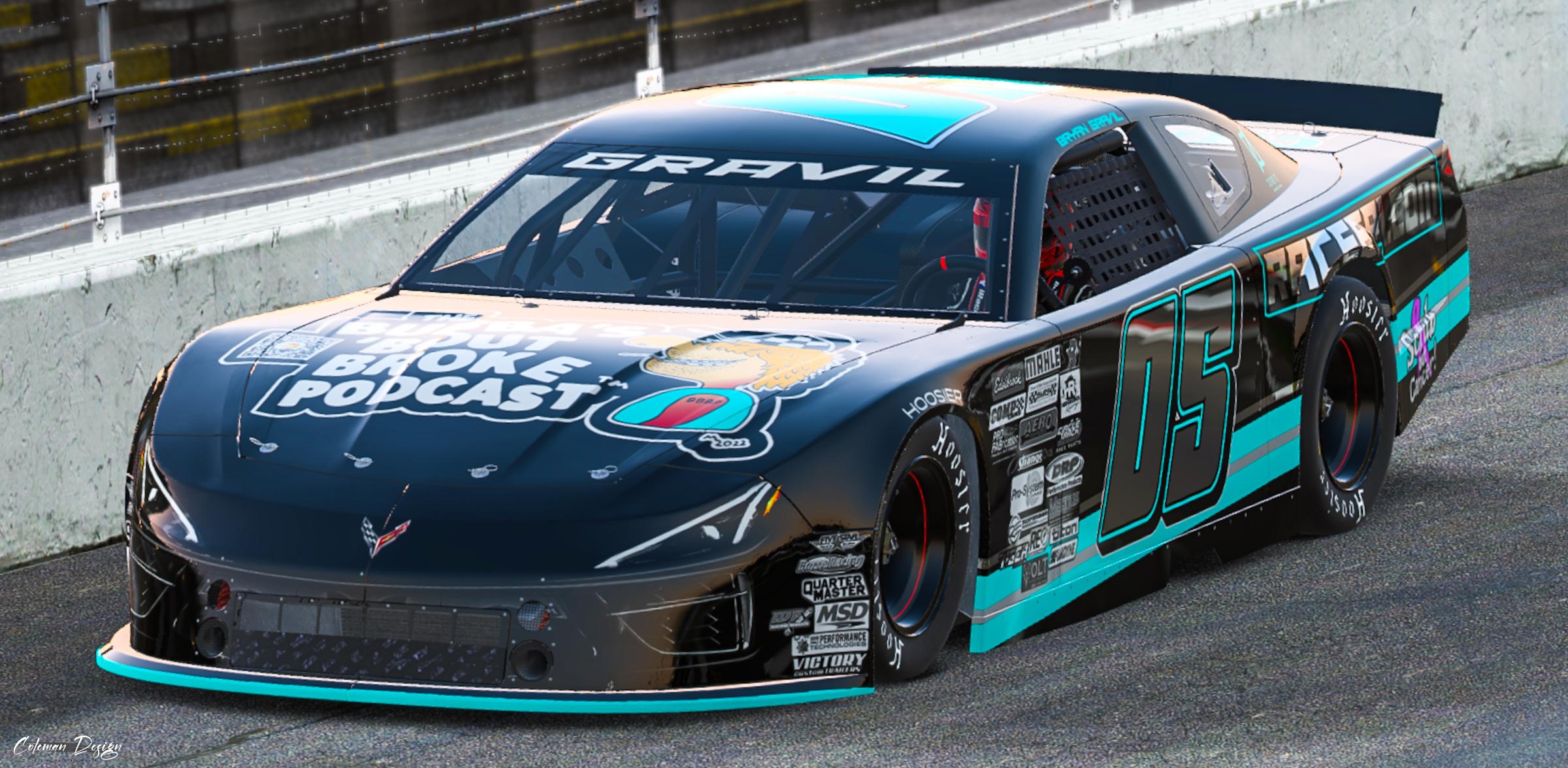 Bryan Gravil Teal LMSC by Justin Coleman - Trading Paints