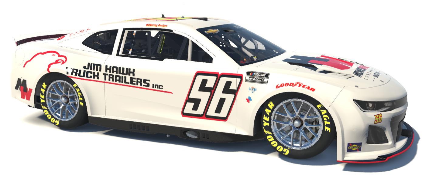 Jim Hawk Truck Trailer/ Midwest Wheel by Wayne Doel - Trading Paints