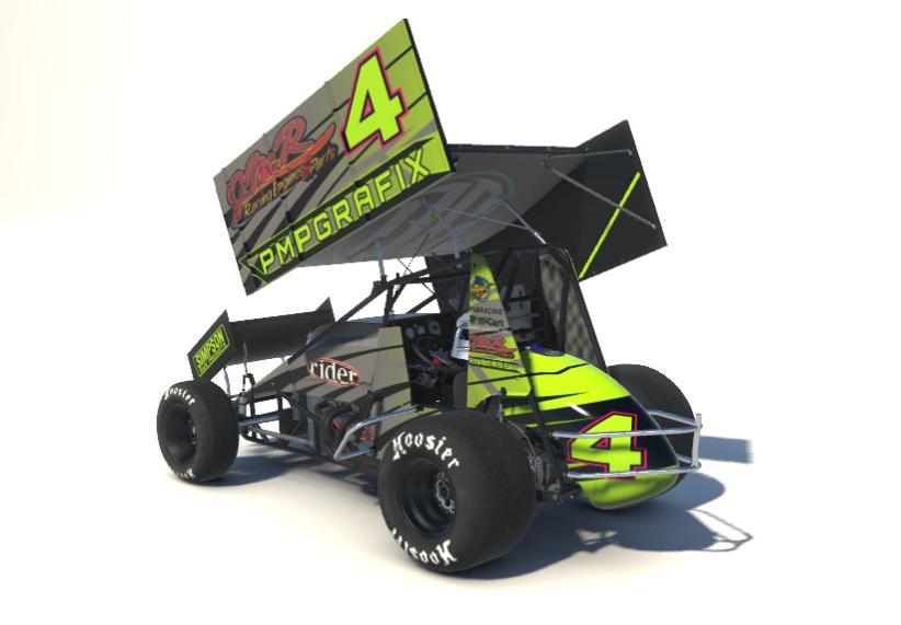 2024 Wing Sprint sim stamp by Patrick Mitrevics - Trading Paints