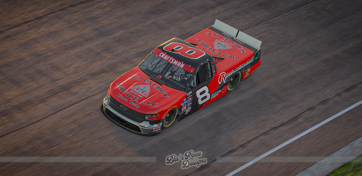 JC3 Energy #8 Silverado by Noah O. - Trading Paints