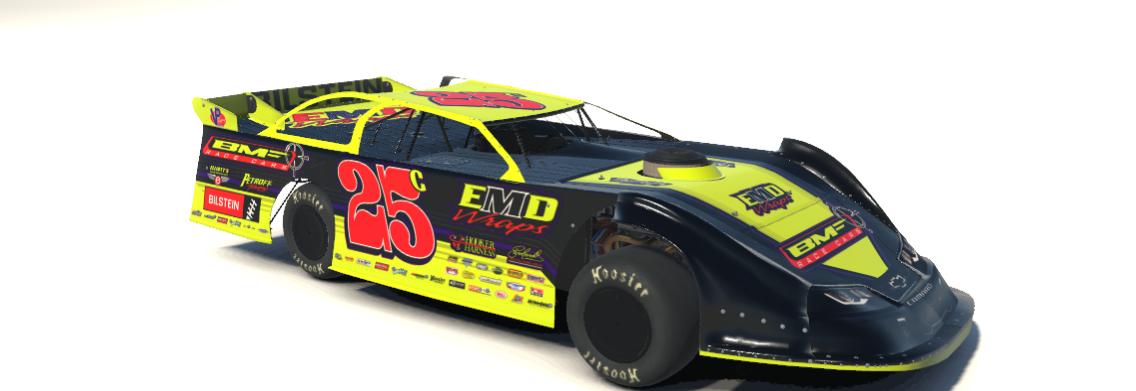 Caleb Branch Late Model by Clay Erickson - Trading Paints