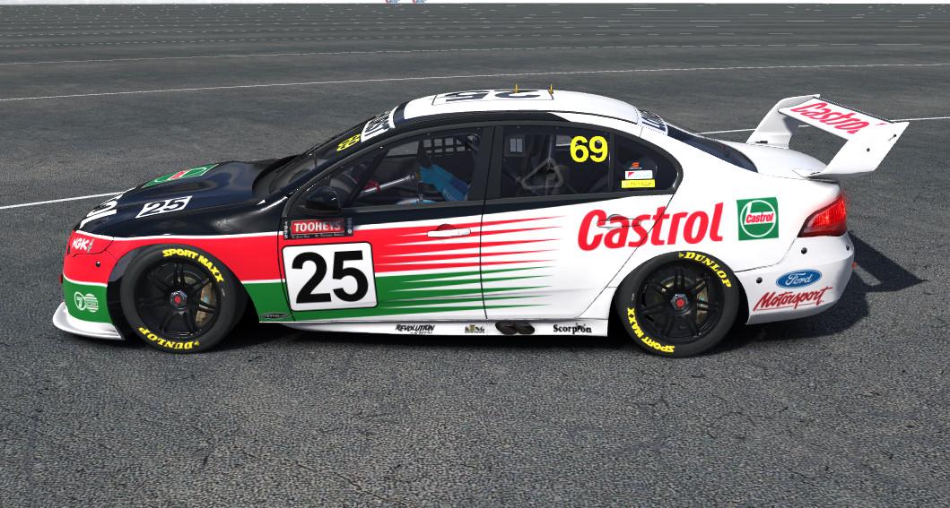 Longhurst Castrol Falcon by Kent Walker - Trading Paints