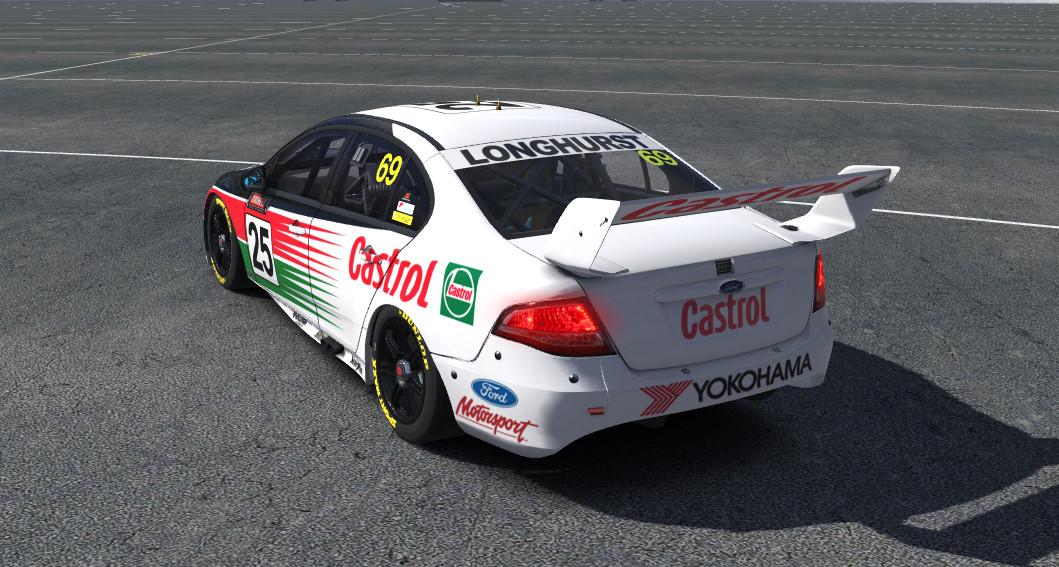 Longhurst Castrol Falcon by Kent Walker - Trading Paints
