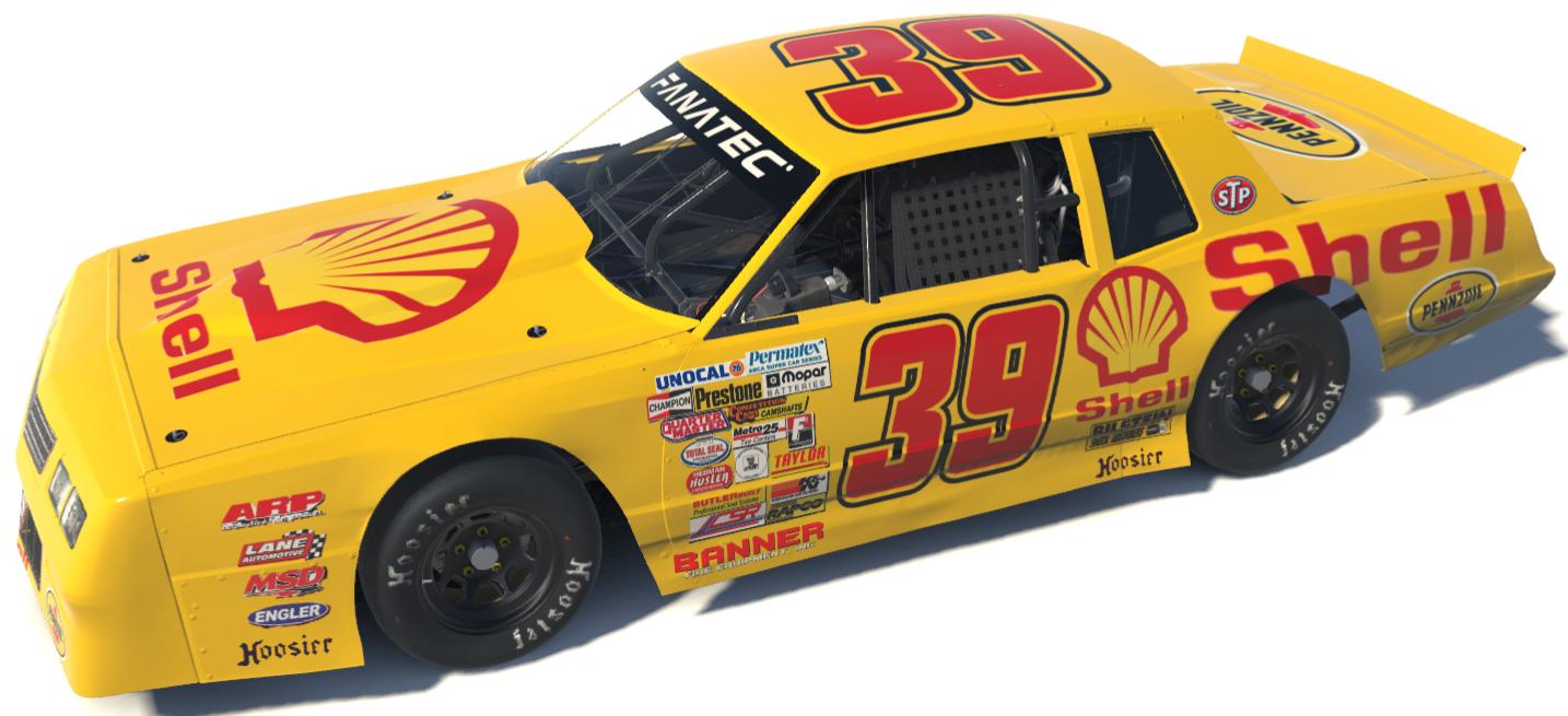 SHELL sponsored Street Stock by Christopher Rives - Trading Paints