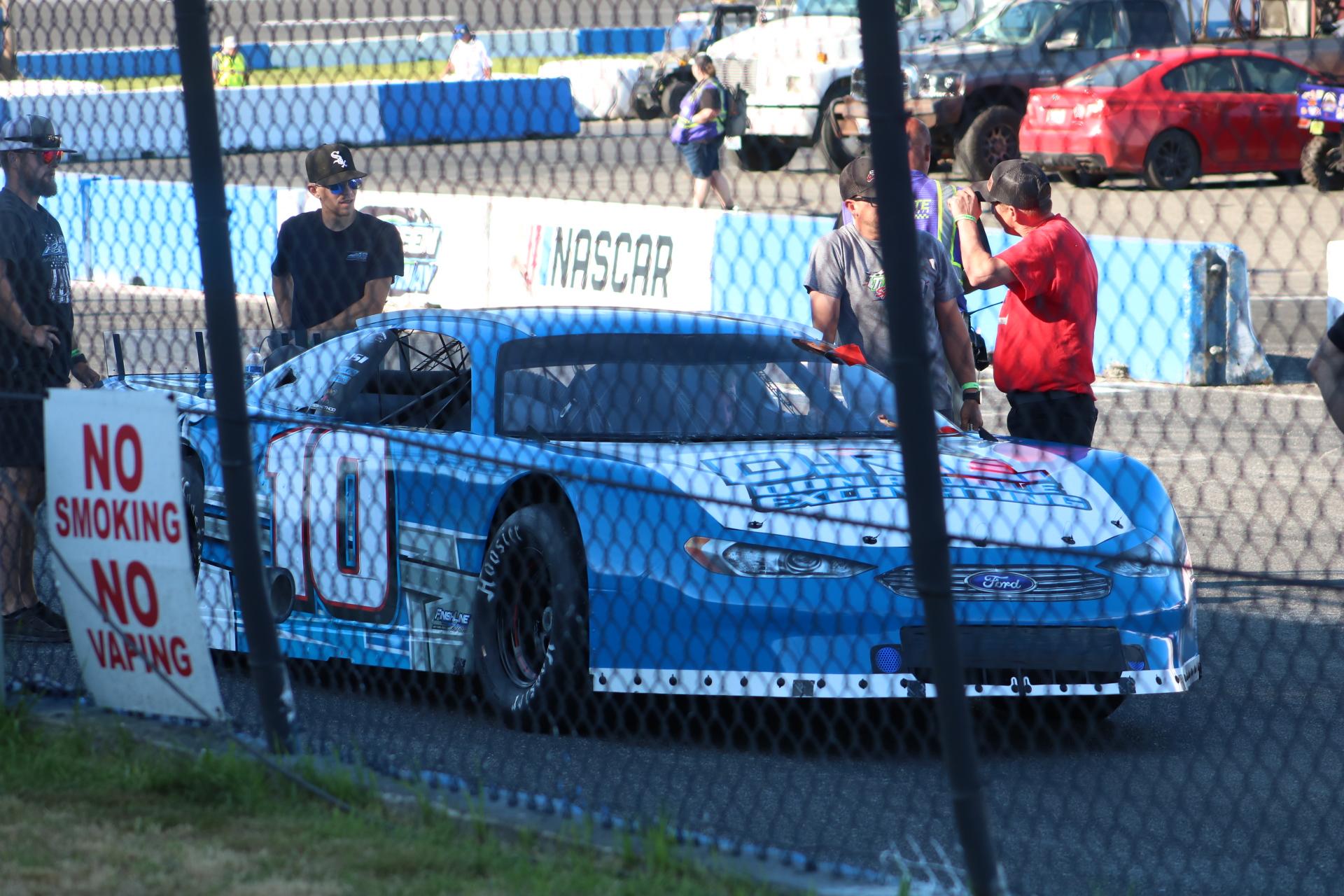 Owen Riddle #10 Super Late Model (SIM STAMPED) by Peter Serrano ...