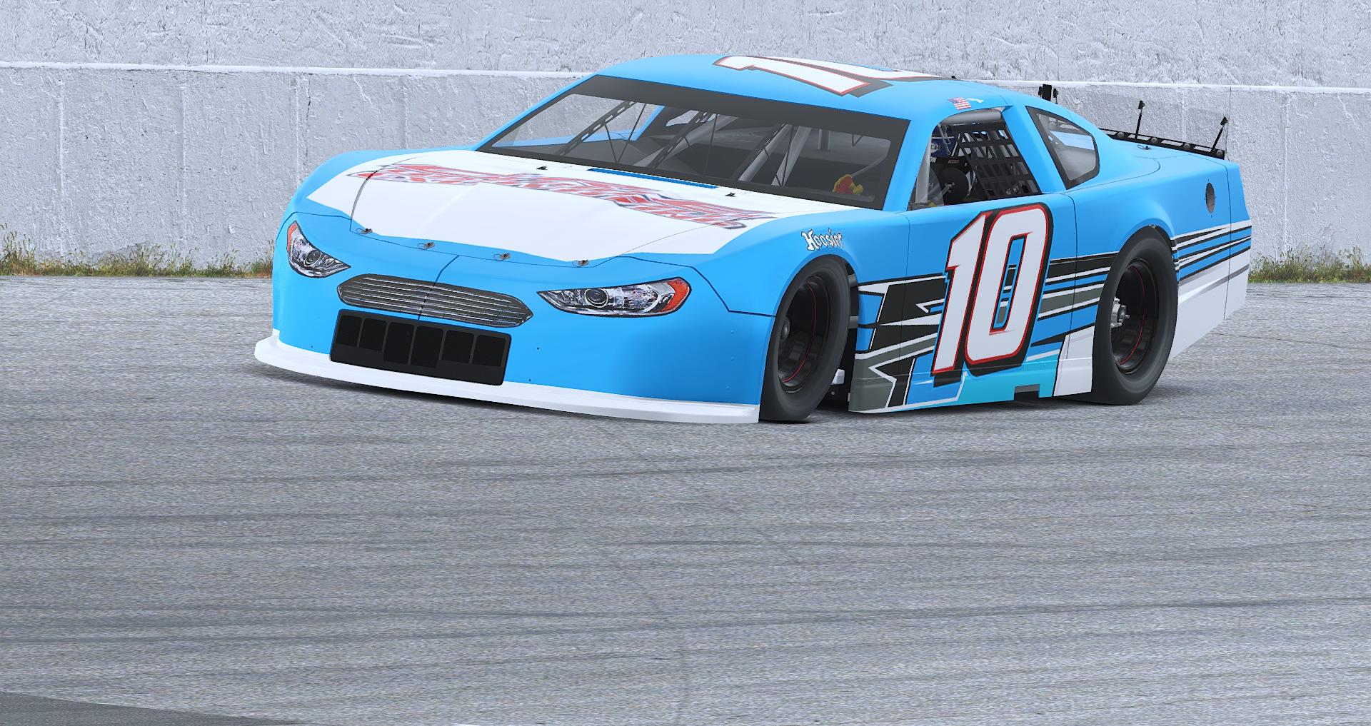 Owen Riddle #10 Super Late Model (SIM STAMPED) by Peter Serrano ...
