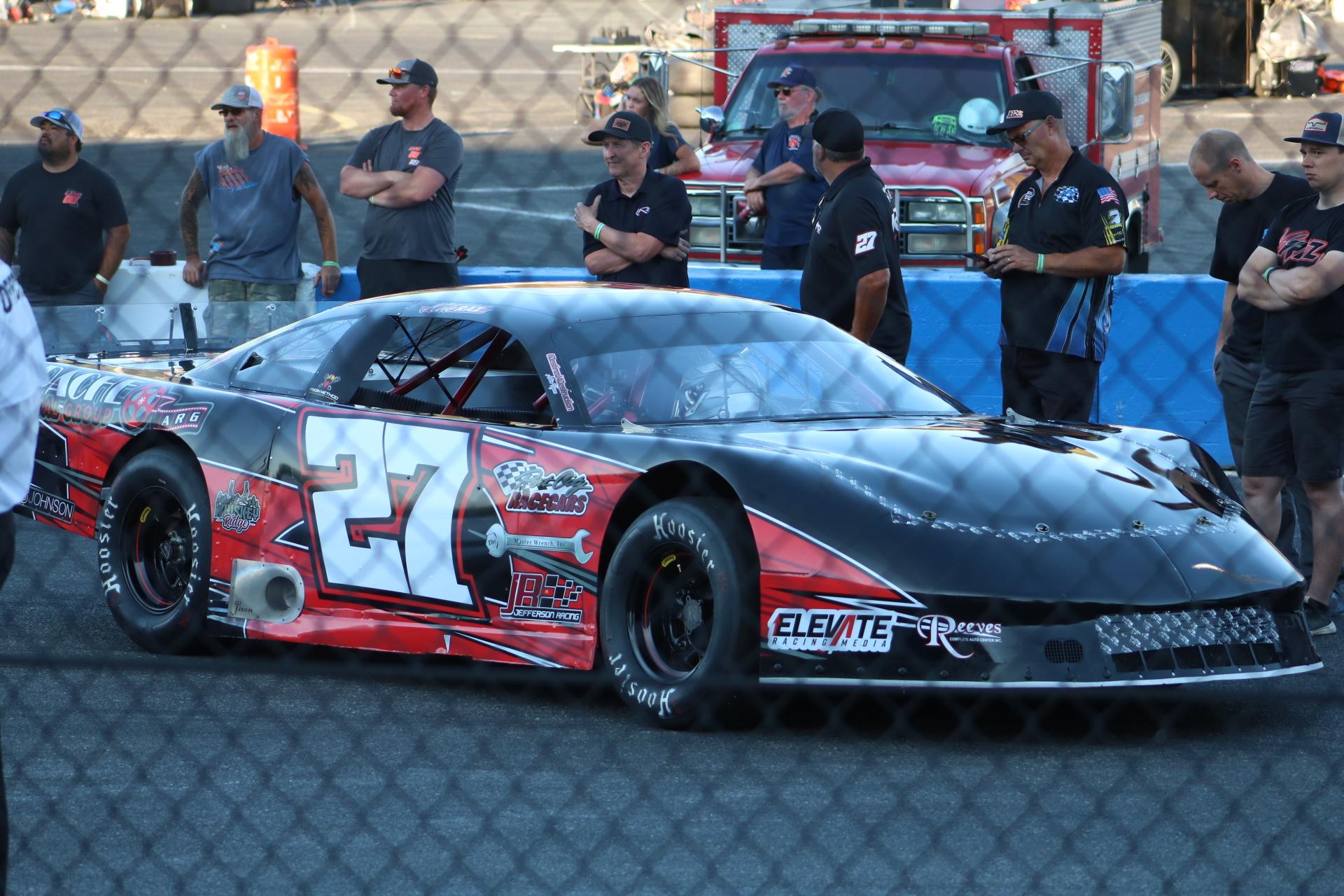 Kole Raz #27 Super Late Model (SIM STAMPED) by Peter Serrano - Trading ...