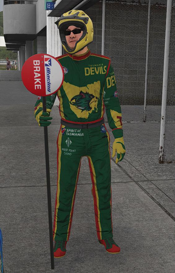 Tasmanian Devils AFL team by Robert Carey - Trading Paints