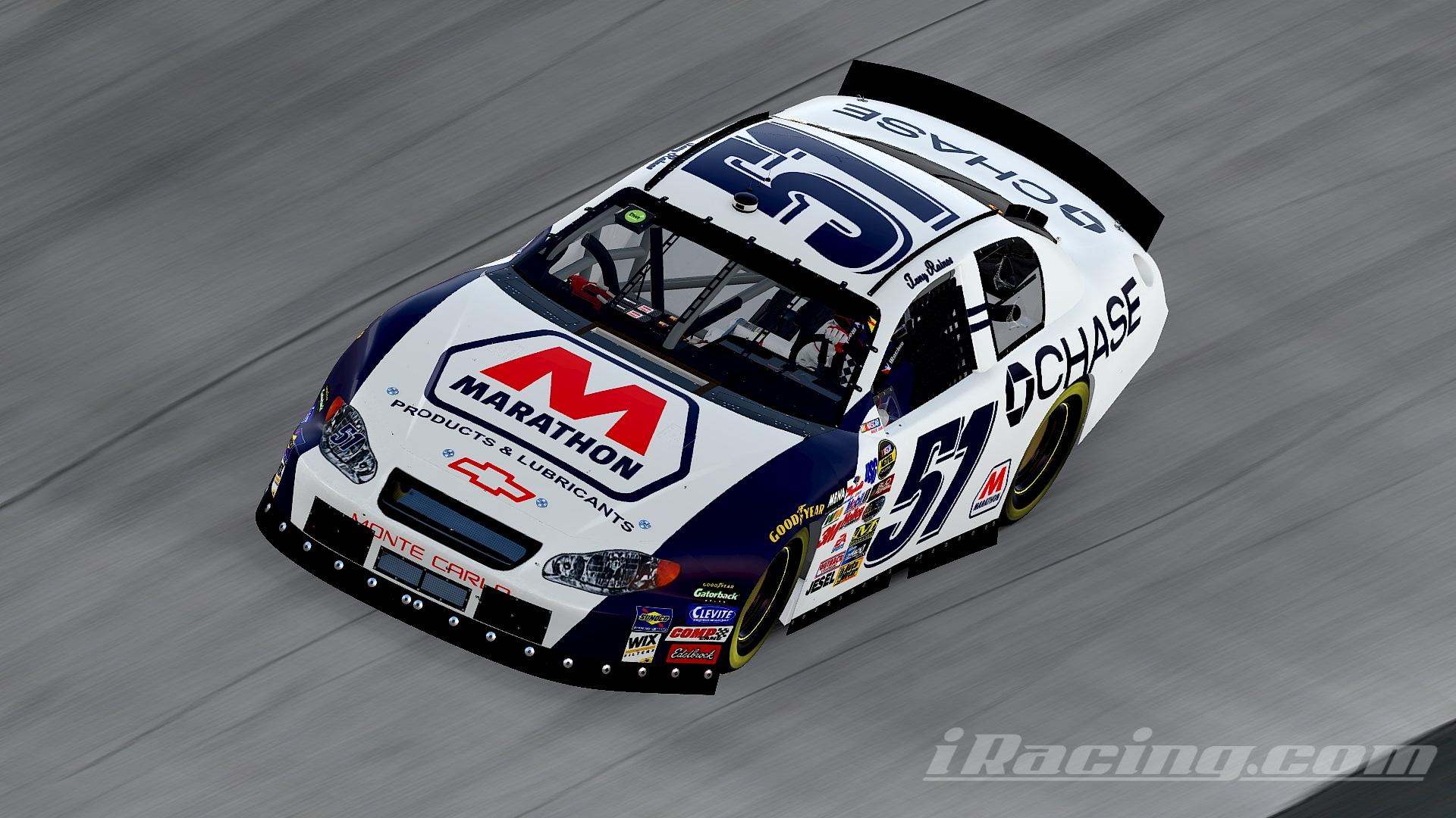 #51 Tony Raines 2004 Marathon Oil Chase Bank Chevrolet Monte Carlo by ...