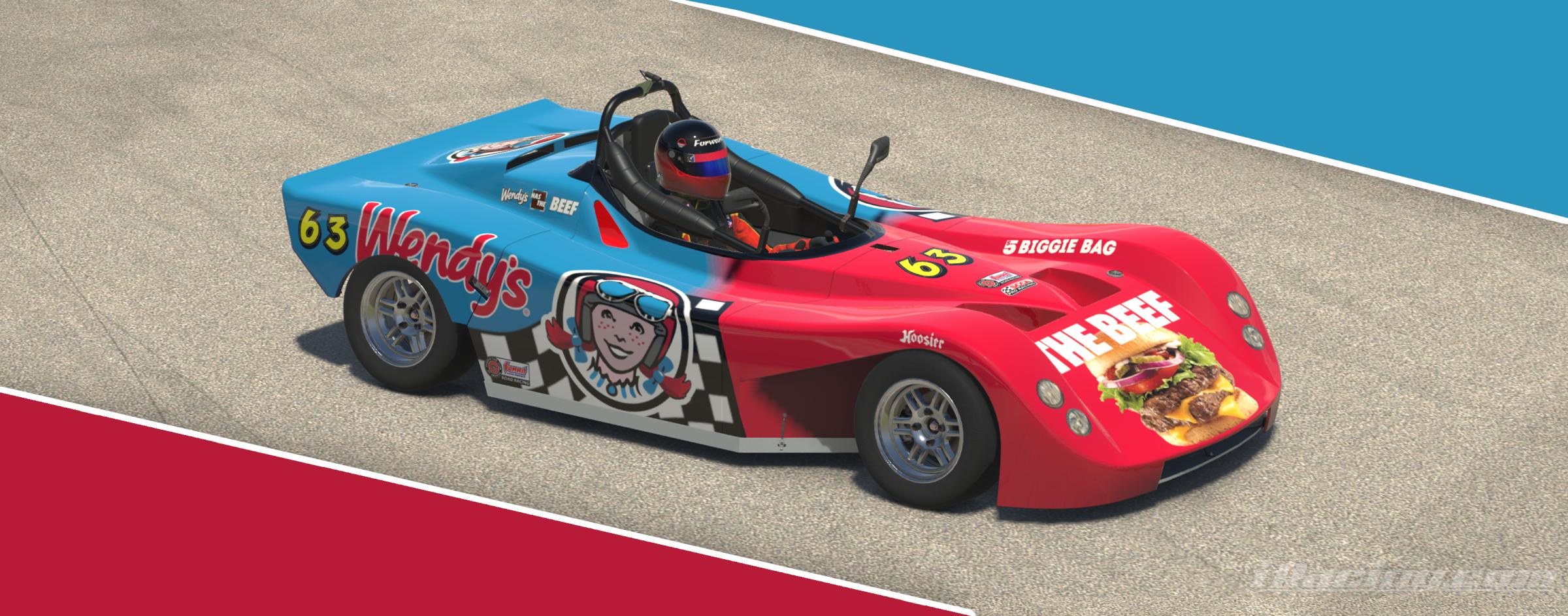 Wendys - Spec Racer by John Rubino - Trading Paints