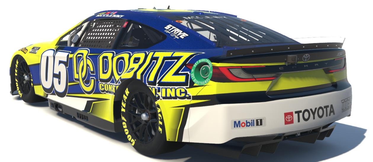 Kabe Dobitz Toyota Cup Car by Kale McClenny - Trading Paints