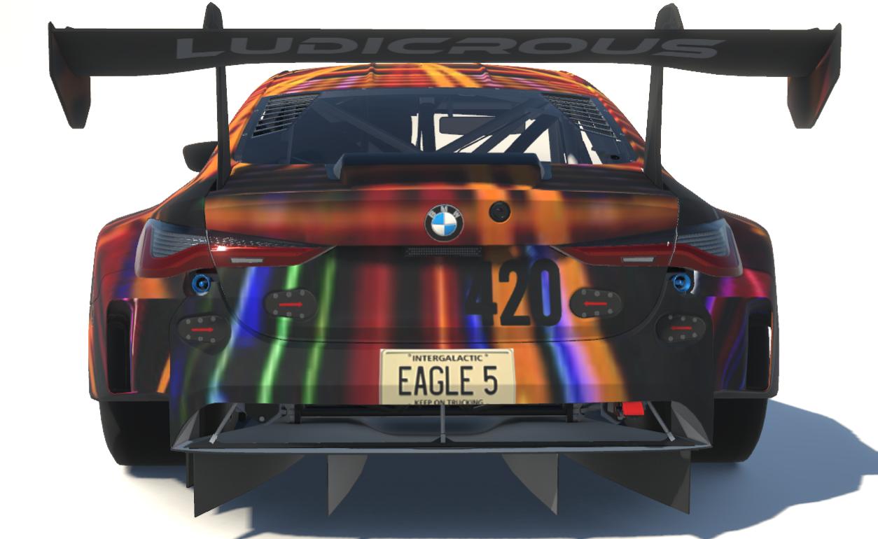 Ludicrous Speed Racing Team Car BMW M4 GT3 by Todd Schwarz - Trading Paints