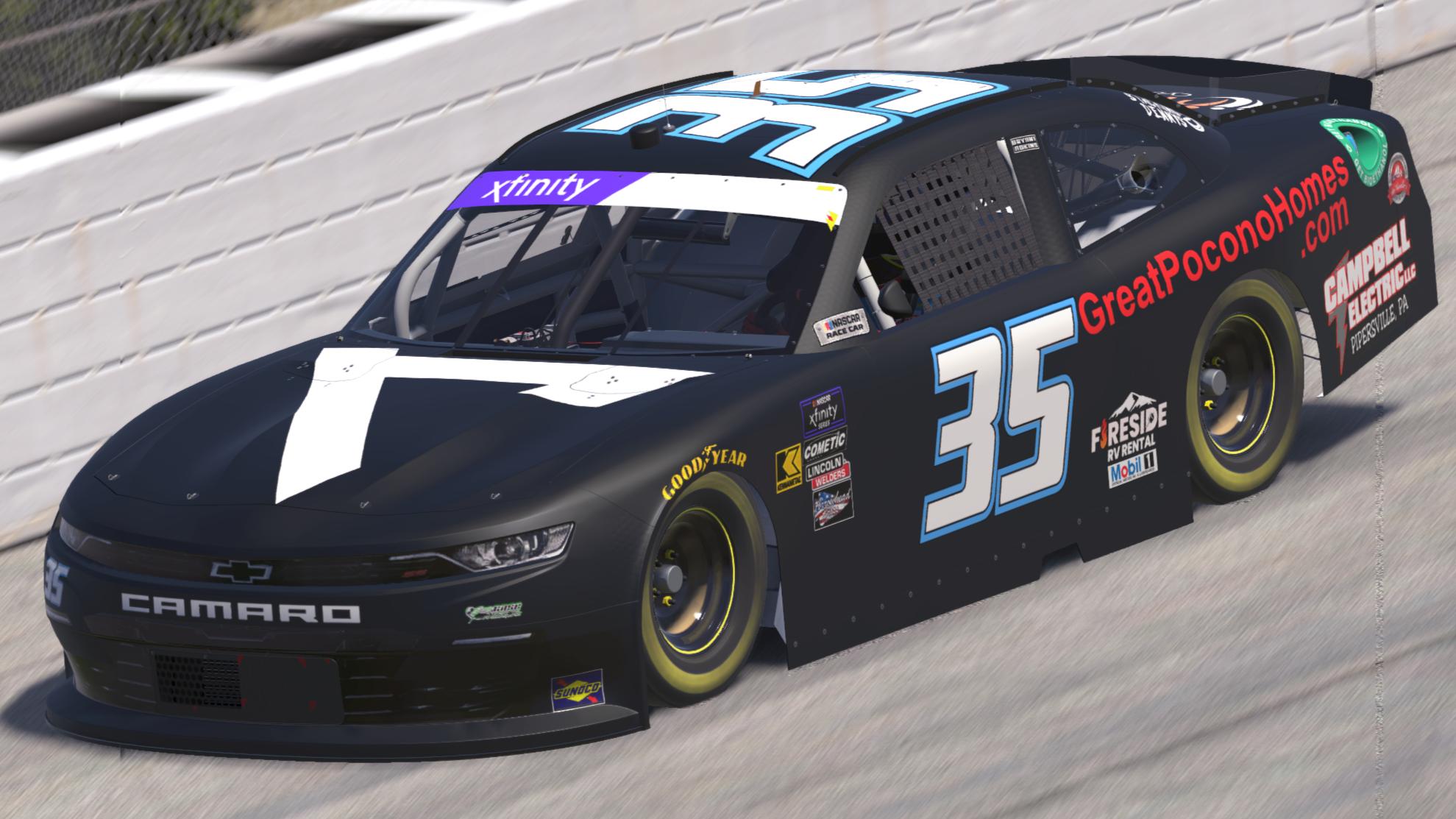 Stephen Mallozzi - Joey Gase Motorsport Great Pocono Homes by Mick J ...