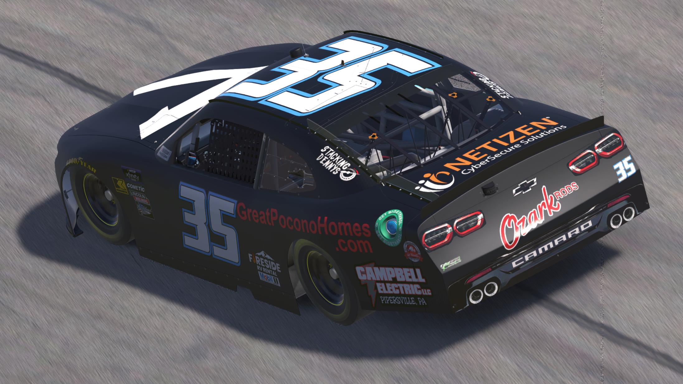 Stephen Mallozzi - Joey Gase Motorsport Great Pocono Homes by Mick J ...