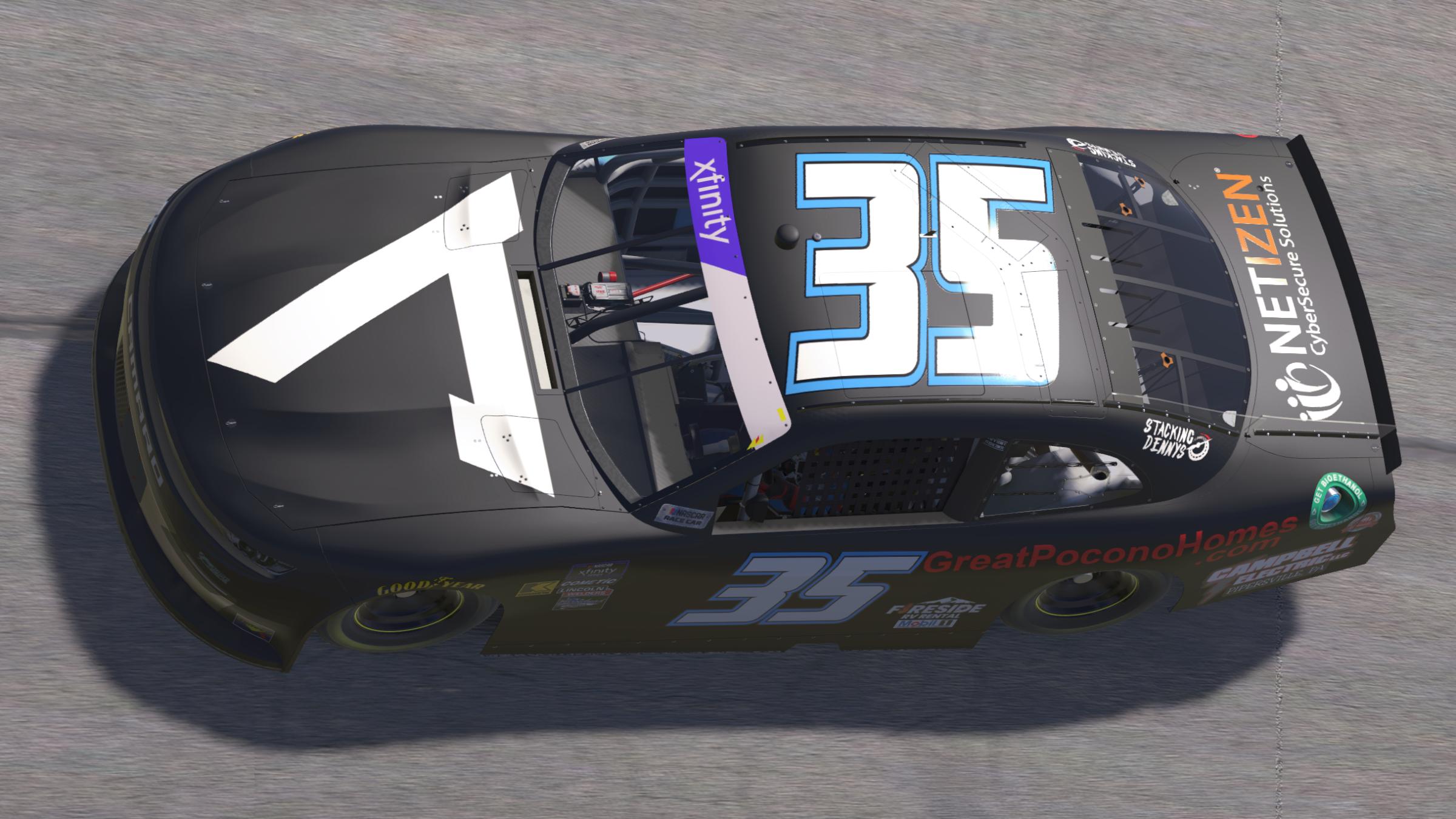 Stephen Mallozzi - Joey Gase Motorsport Great Pocono Homes by Mick J ...