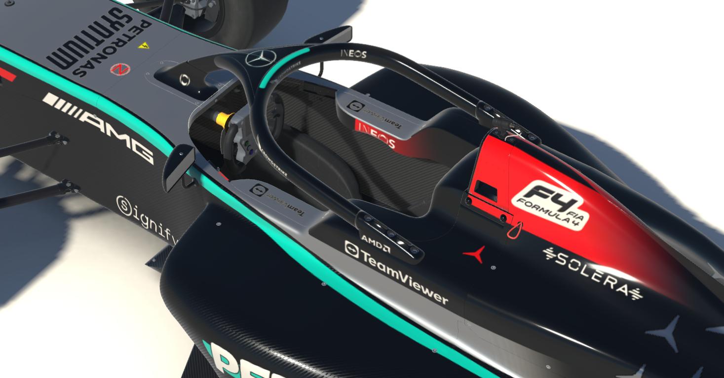 2024 Mercedes W15 for F4 by Paul R Chaloner - Trading Paints