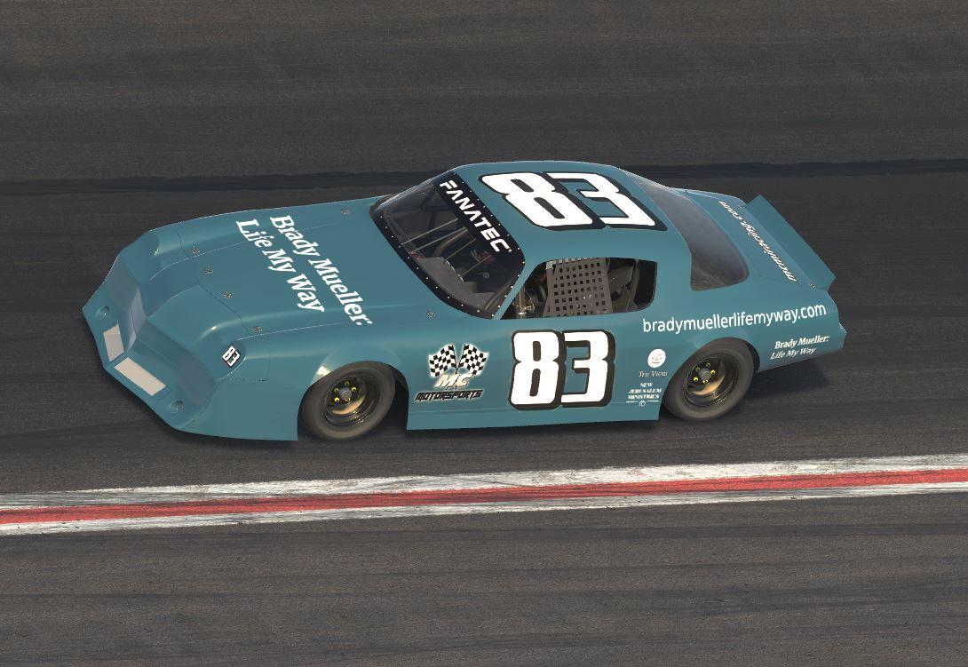 #83 Life My Way Street Stock by Marty Cmejla - Trading Paints