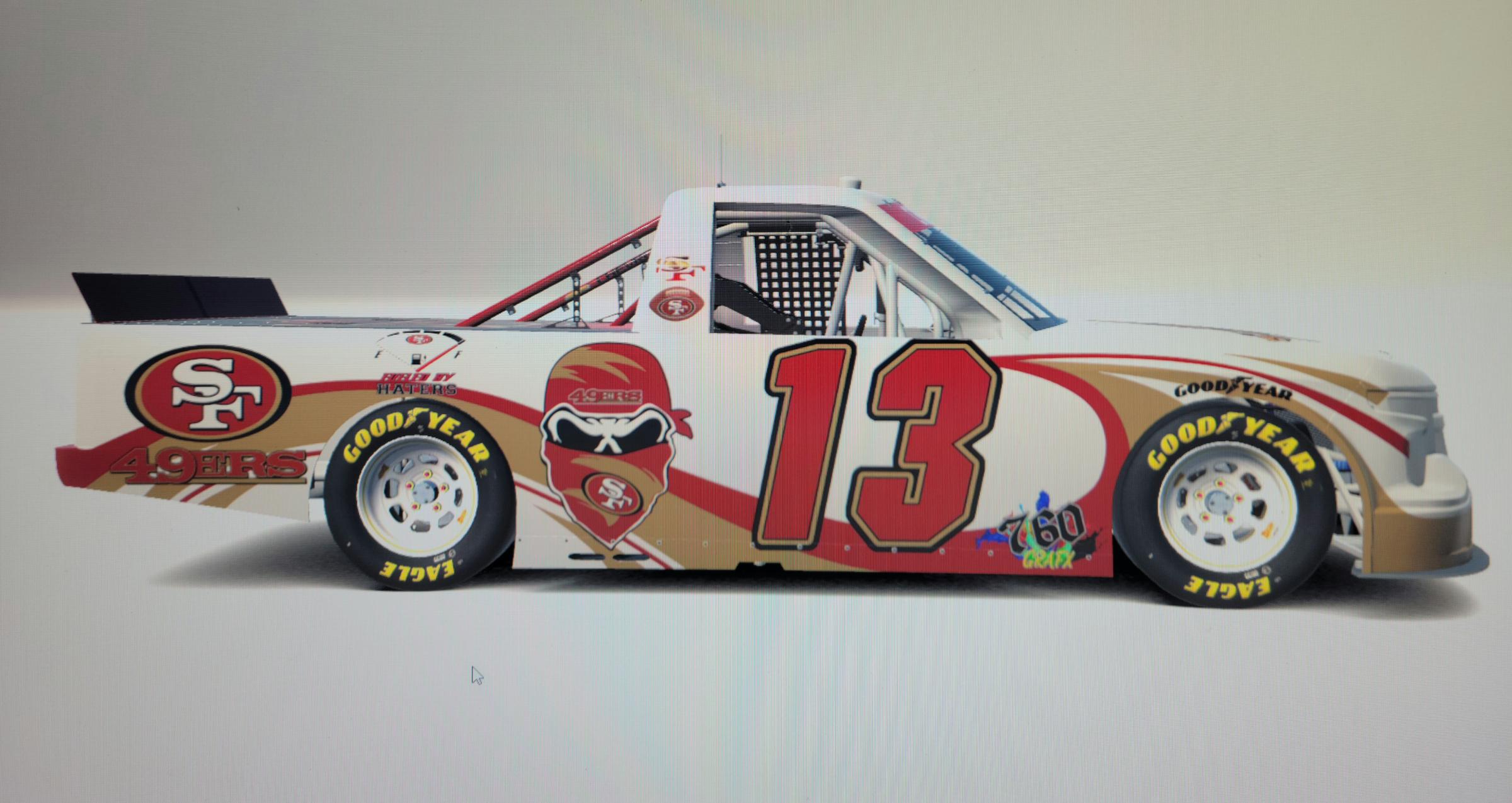 49ERS TRUCK by Heath Jobe - Trading Paints