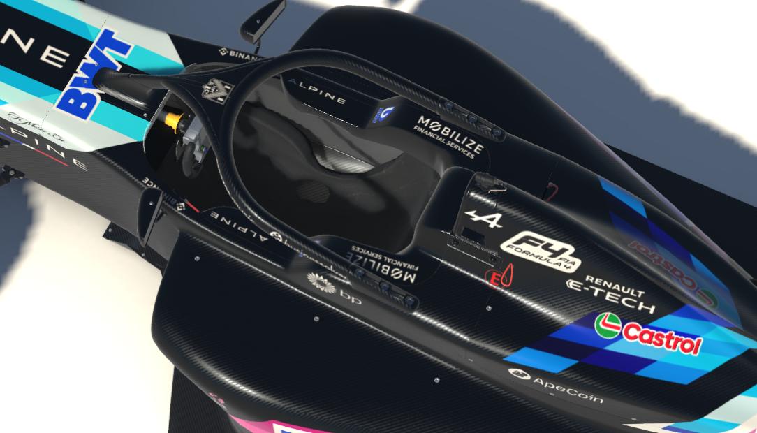 2024 Alpine A524 for F4 by Paul R Chaloner - Trading Paints