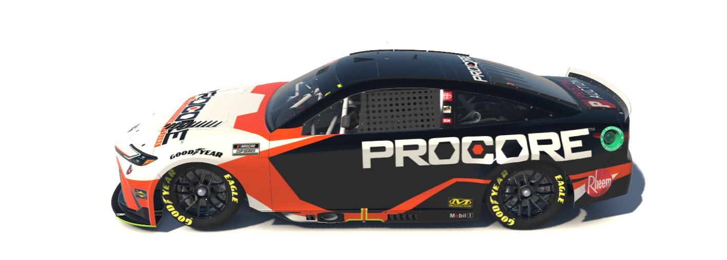 Levine Family Racing - Procore - C. Bell (sim stamped) by Eric Wolfe ...