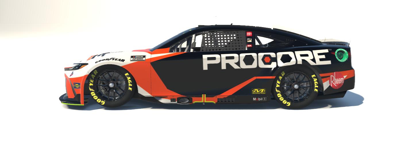 Levine Family Racing - Procore - C. Bell (sim stamped) by Eric Wolfe ...