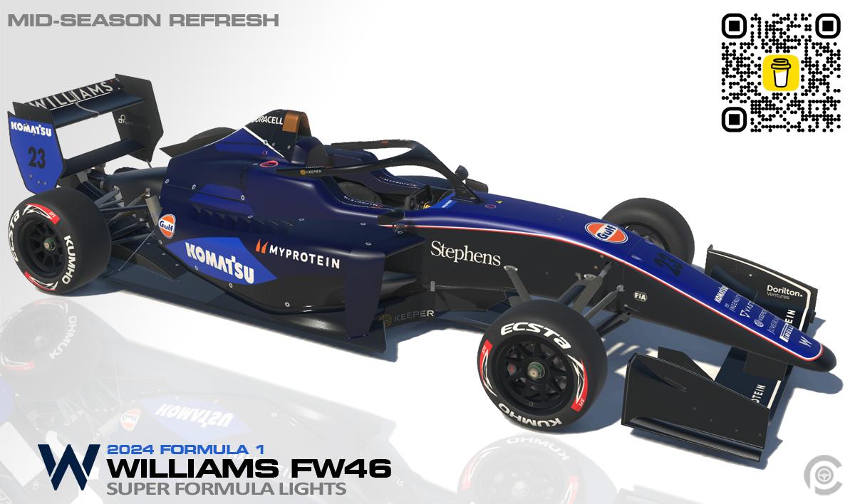 2024 Williams FW46 for SFL by Paul R Chaloner - Trading Paints