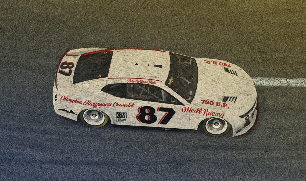Buck Baker Throwback #87 by Aiden O'Neill - Trading Paints