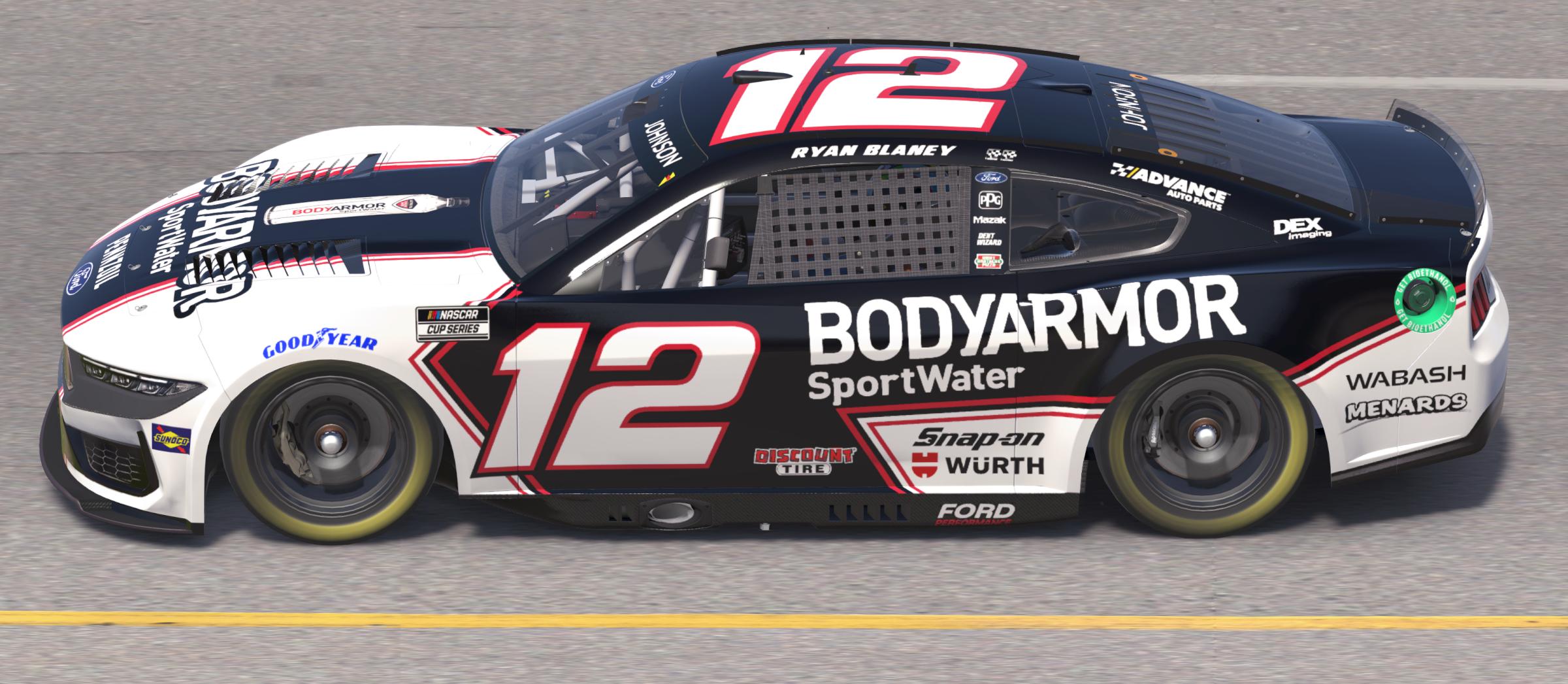 Ryan Blaney Team Penske Bodyarmor SportWater by Mick J. - Trading Paints